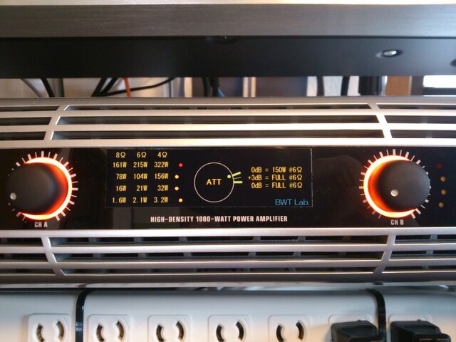 BEHRINGER iNUKE NU-1000の出力チェック: BWT Lab.