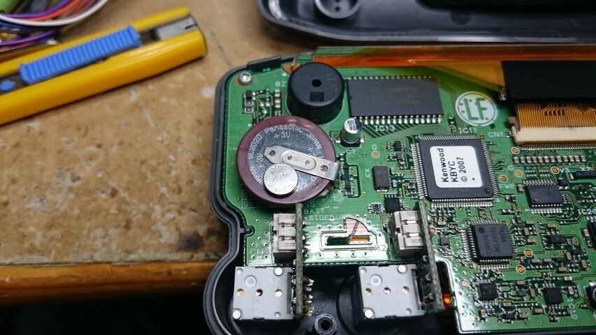 KENWOOD TM-D710のTNC ERROR: BWT Lab.